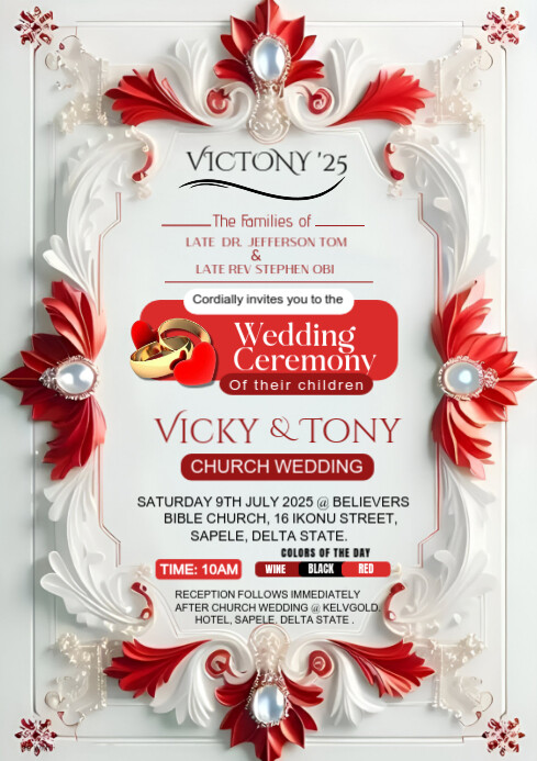 White Maximalist Wedding Invitations Card/save The Date/ Marriages ...