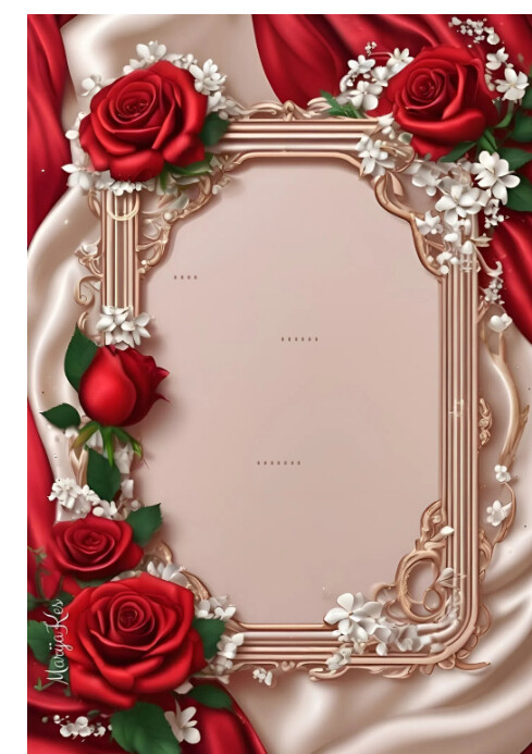 White Maximalist Wedding Stationary Frame A4 Template | PosterMyWall
