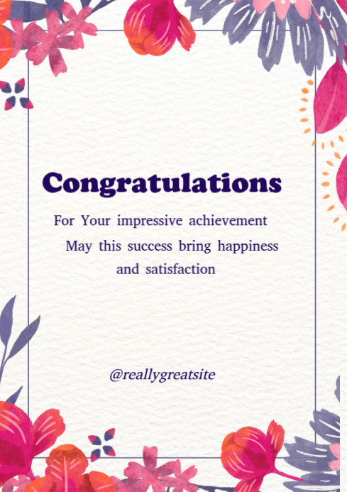 White Maximalist White A4 Template | PosterMyWall