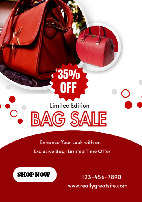 Copy of White Maximalist White A4 | PosterMyWall