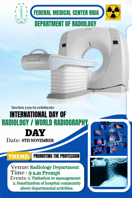 White Maximalist World Radiography Day/international Day Of Radiology ...
