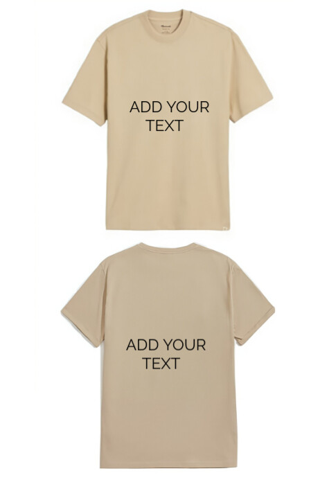 Copy of White Maximalist Yellow T-shirt Mock Up Design Poster ...