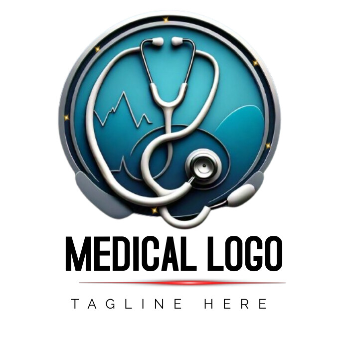White Medical Logo Template | PosterMyWall