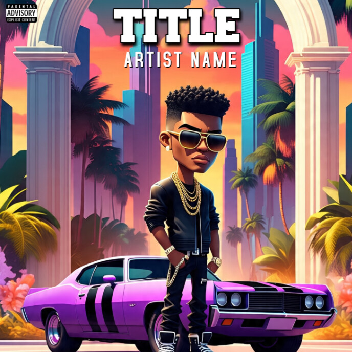 White Mixtape Album Cover Template | PosterMyWall