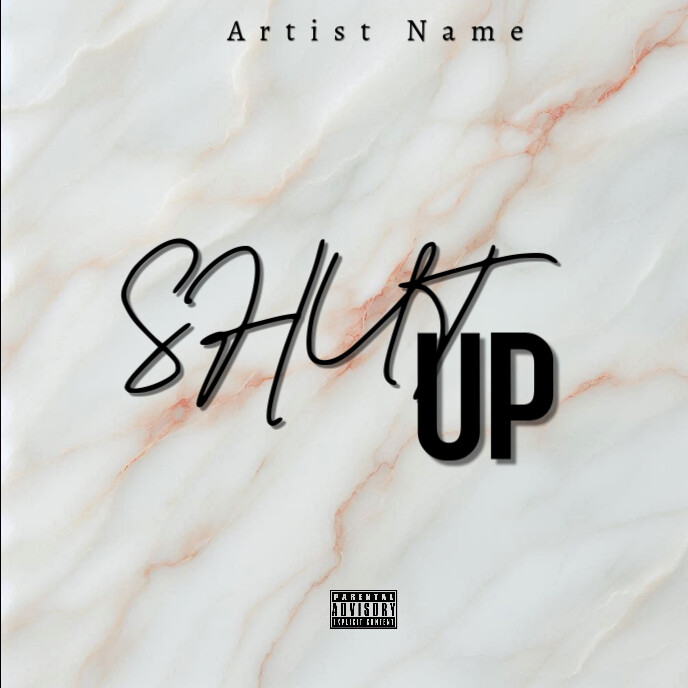 White Mixtape Album Cover Template | PosterMyWall
