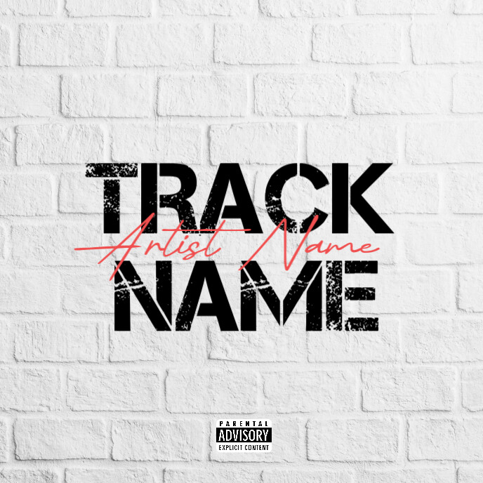 White Mixtape Album Cover Template | PosterMyWall