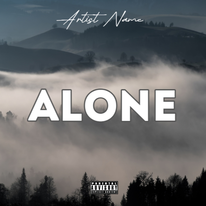 White Mixtape Cover Album Cover Template | PosterMyWall