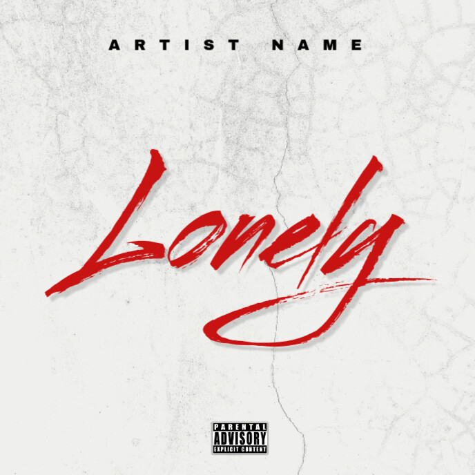 White Mixtape Cover Album Cover Template | PosterMyWall
