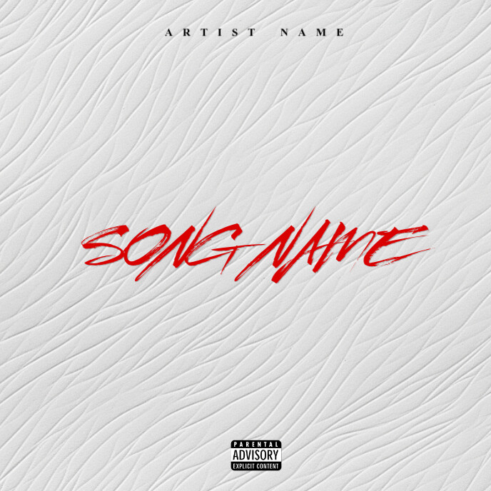 Copy of White Mixtape Cover Album Cover | PosterMyWall