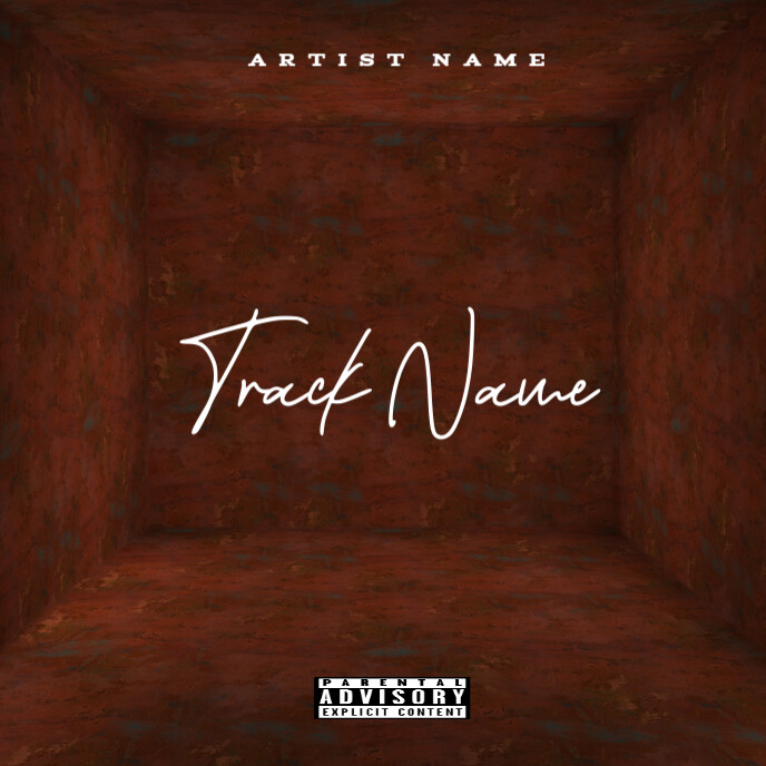 White Mixtape Cover Album Cover Template | PosterMyWall