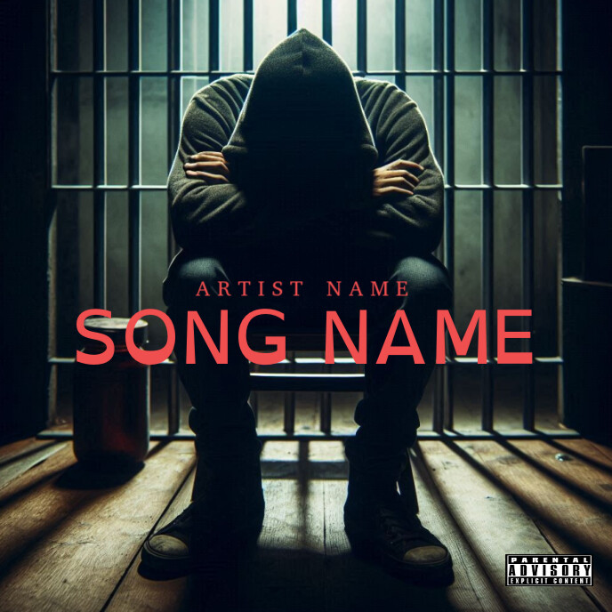 White Mixtape Cover Album Cover Template | PosterMyWall