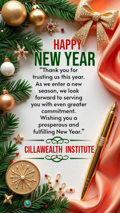 Plantilla de White Modern & Minimal “new Year Wishes | Elegant ...