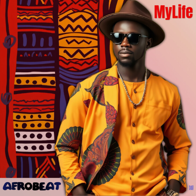 Copy of White Modern & Minimal Afrobeat Album Cover | PosterMyWall