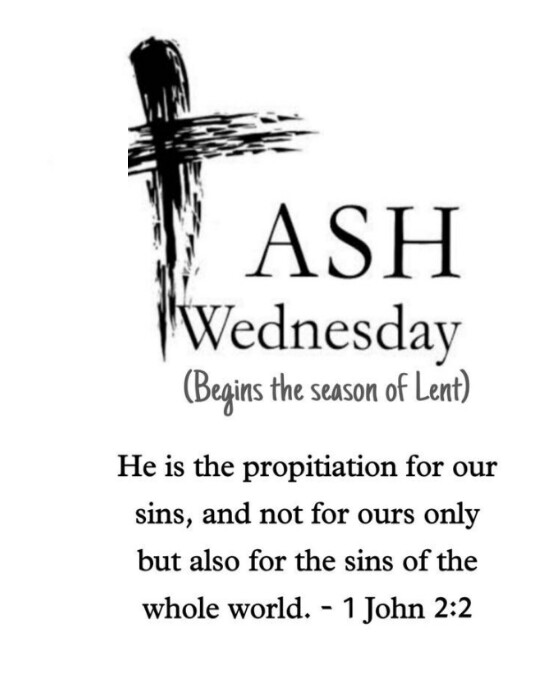 White Modern & Minimal Ash Wednesday Flyer (us Letter) Template ...