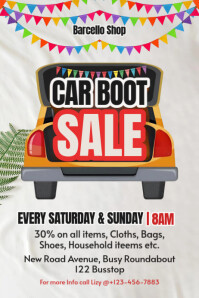 312+ Free Car Boot Sale Poster Templates | PosterMyWall