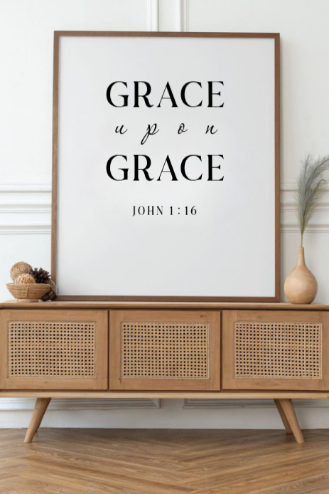 White Modern & Minimal Christian Inspiration Art Pinterest Graphic ...