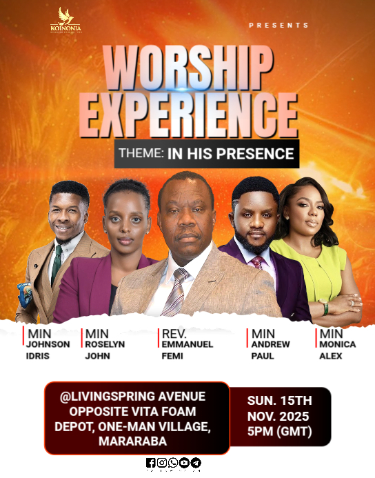 White Modern & Minimal Church Worship Poster/wallboard Template ...