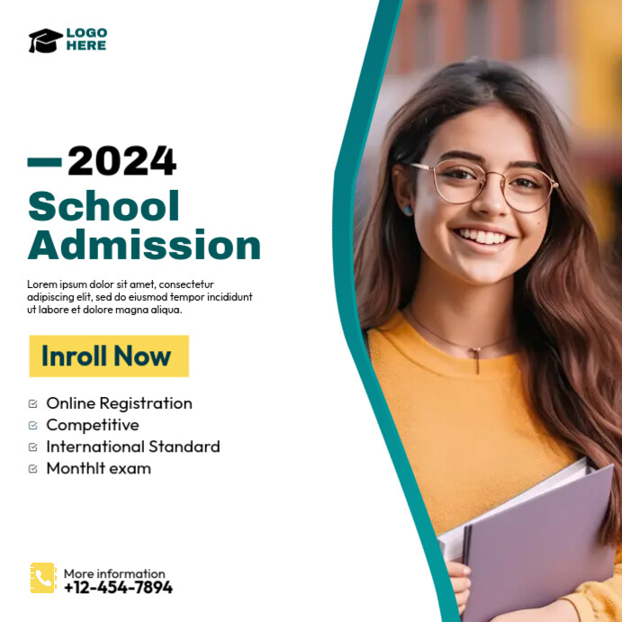 Copy of White Modern & Minimal College Admission Instagram Post ...