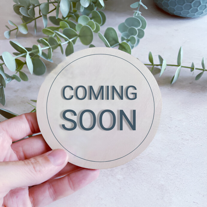 White Modern & Minimal Coming Soon Instagram Template | PosterMyWall