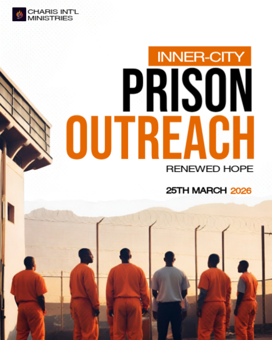 White Modern & Minimal Community Prison Outreach & Ministry Charity ...