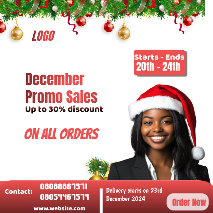 Copy of White Modern & Minimal Discount Flyer Instagram Post | PosterMyWall