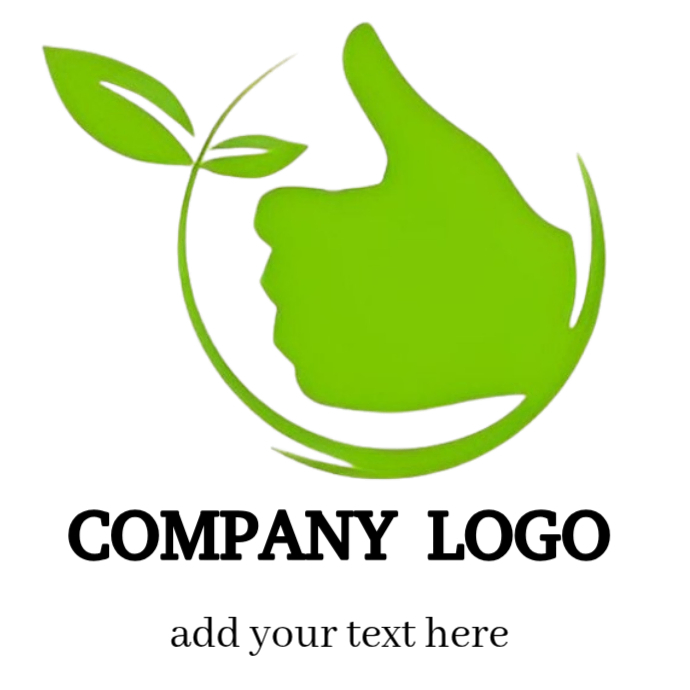 Sjabloon Wit Eco-friendly Logo Logos | PosterMyWall