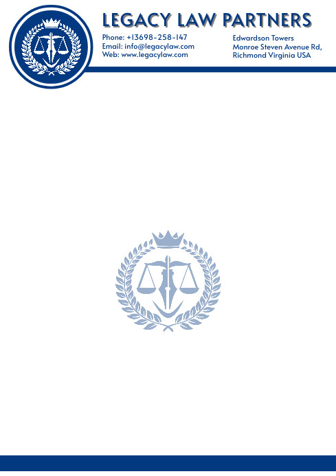 White Modern & Minimal Editable Letter Head L Template | PosterMyWall