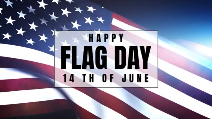 White Modern & Minimal Flag Day Presentasi (16:9) Template | PosterMyWall