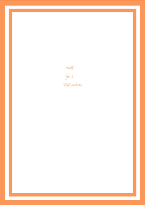 Copy of White Modern & Minimal Frame A4 | PosterMyWall
