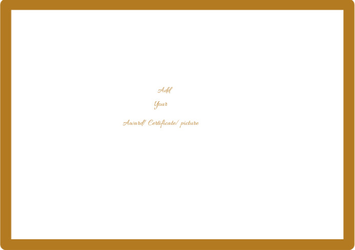 Copy of White Modern & Minimal Gold Frame A4 | PosterMyWall