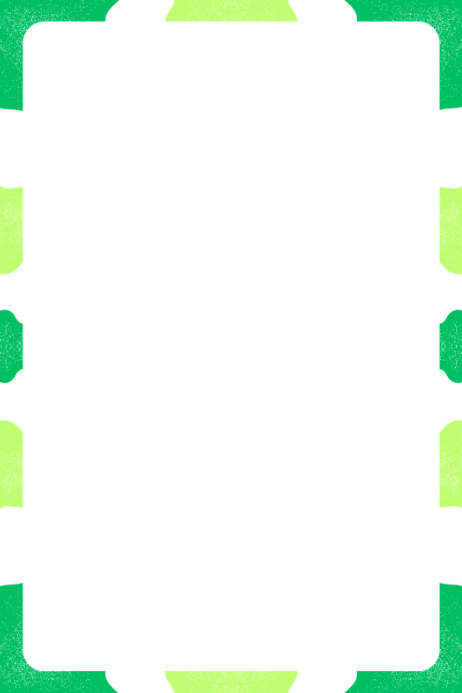 White Modern & Minimal Green Poster Design Template | PosterMyWall