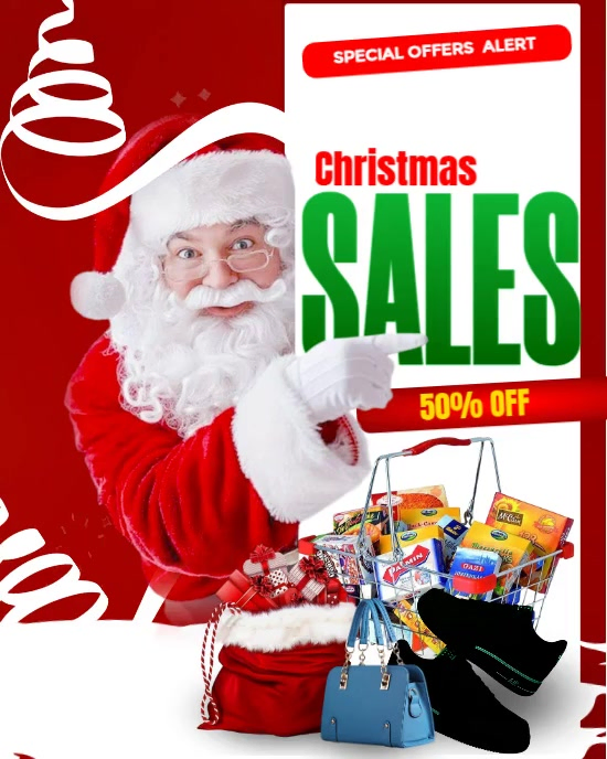 White Modern & Minimal Holiday Promo End Of Year Sale Instagram ...