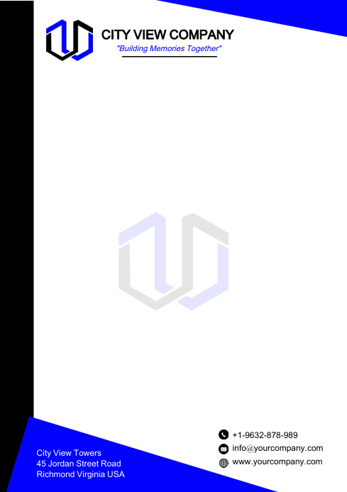 White Modern & Minimal Letter Head Logo For B Template | PosterMyWall