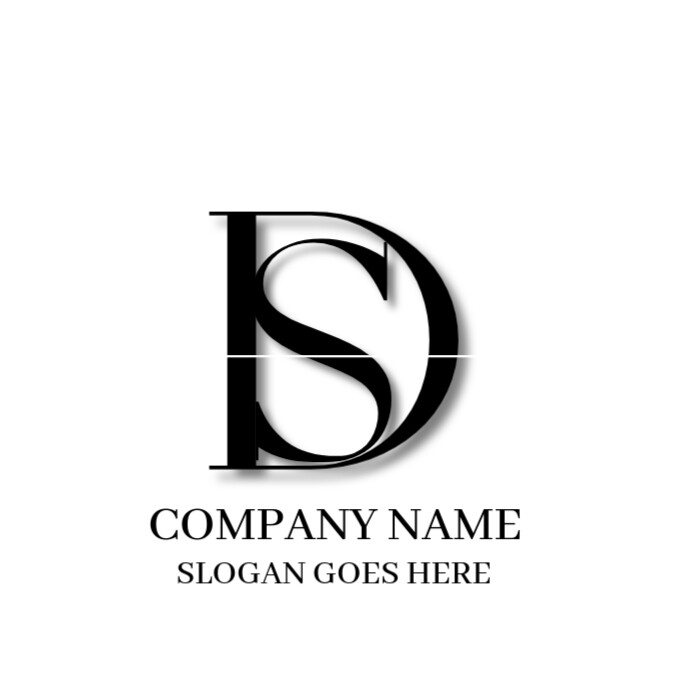 Copy of White Modern & Minimal Logo Design Logo | PosterMyWall