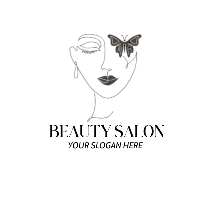 Modèle White Modern & Minimal Modern Beauty Salon Lo | PosterMyWall