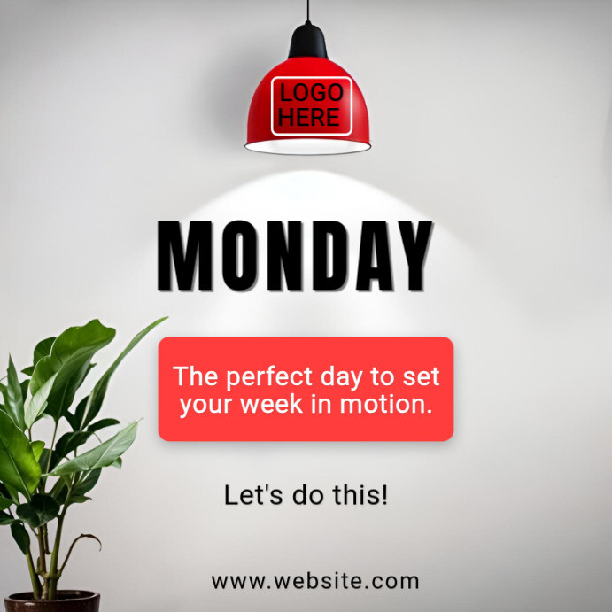 Copy of White Modern & Minimal Modern Monday Motivation Instagram Post ...