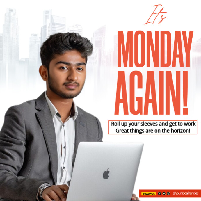 Copy of White Modern & Minimal Monday Motivation Instagram Post ...