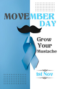 MOVEMBER Template | PosterMyWall