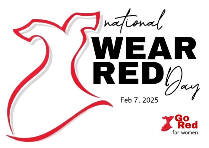 White Modern & Minimal National Wear Red Day Postcard Template ...