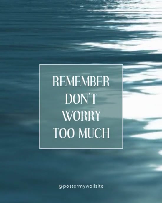 White Modern & Minimal Ocean Quote Instagram Portrait Template ...