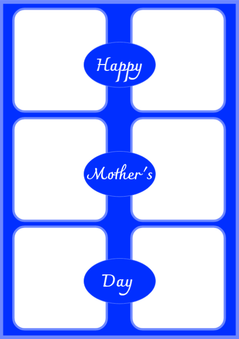 White Modern & Minimal Photo Frame A4 Template | PosterMyWall