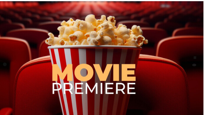White Modern & Minimal Popcorn Youtube Thumb Template | PosterMyWall