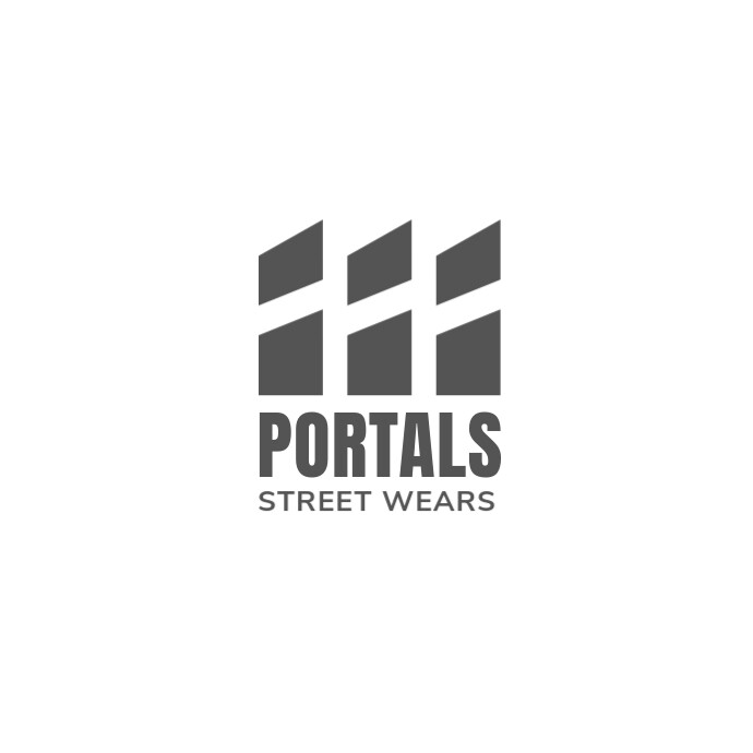 Plantilla de White modern & minimal portals logo | PosterMyWall