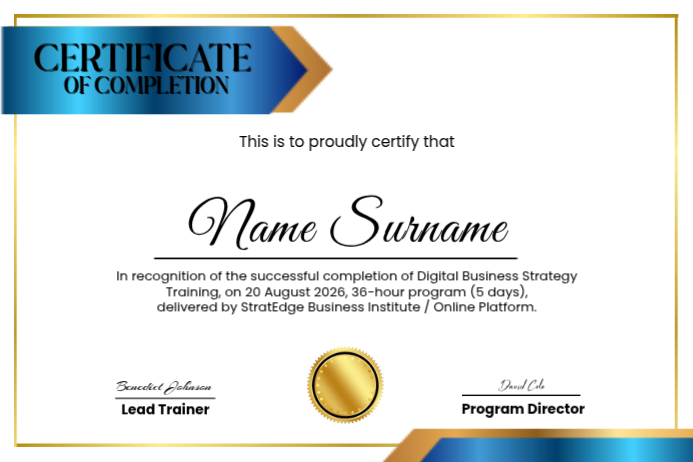 White Modern & Minimal Professional Corporate Certificate Poster ...