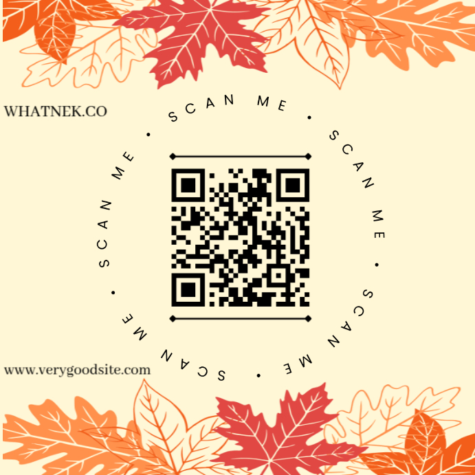 Modèle White Modern & Minimal Qr Code Scan Me Instagram Post | PosterMyWall