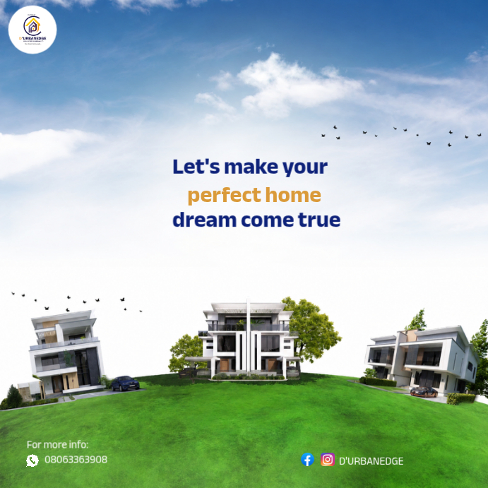 Modèle Real Estate Promotion | PosterMyWall