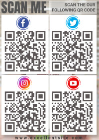 Scan me Template | PosterMyWall