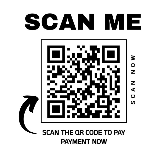 Copy of White Modern & Minimal Scan Me Instagram Post | PosterMyWall