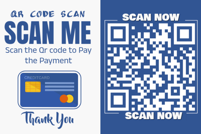 White Modern & Minimal Scan Me Poster Template | PosterMyWall