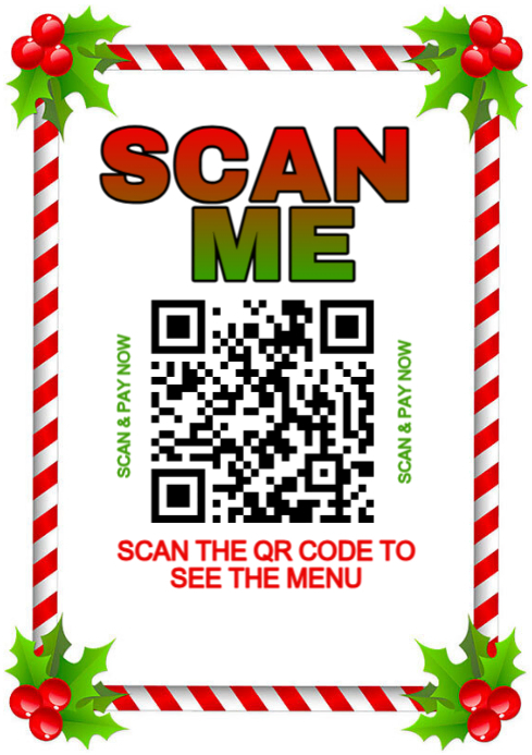 Modèle White Modern & Minimal Scan Qr Code A4 | PosterMyWall